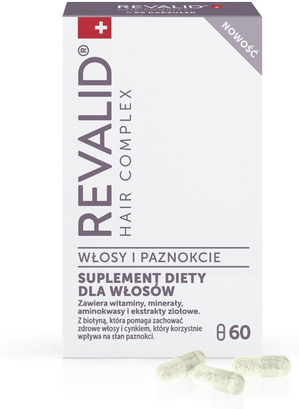 Revalid Hair Complex 60kaps - Opinie i ceny na Ceneo.pl