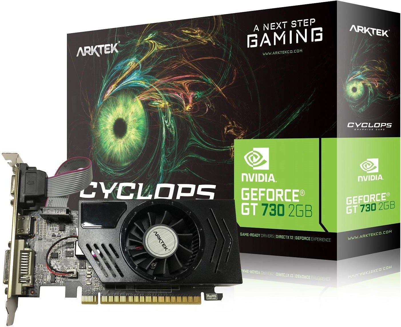 Arktek GeForce Gt 730 Lp 2GB (AKN730D3S2GL1) - Karta graficzna - Opinie ...