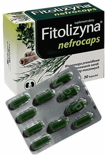 Fitolizyna Forte Nefrocaps 30 kaps. - Opinie i ceny na Ceneo.pl