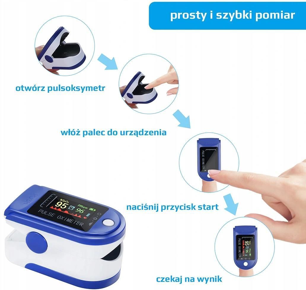 Pulse Oximeter Prbpm SP02 - LK88 - Opinie i ceny na Ceneo.pl
