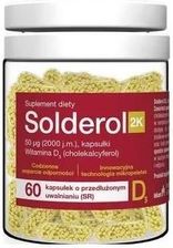 Solderol 2K witamina D3 2000 j.m. 60 kaps - Opinie i ceny na Ceneo.pl