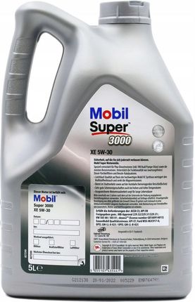 Mobil Super 3000 Xe 5W30 5l - opinie i ceny na Ceneo.pl