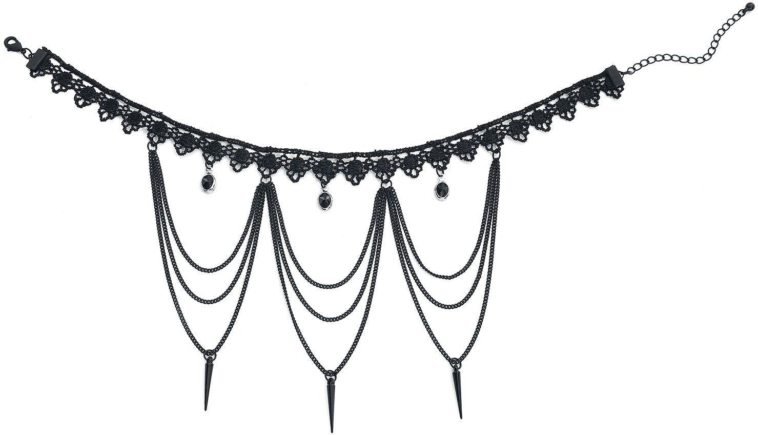 Gothicana by EMP - Spike Choker - Choker - czarny - Ceny i opinie ...