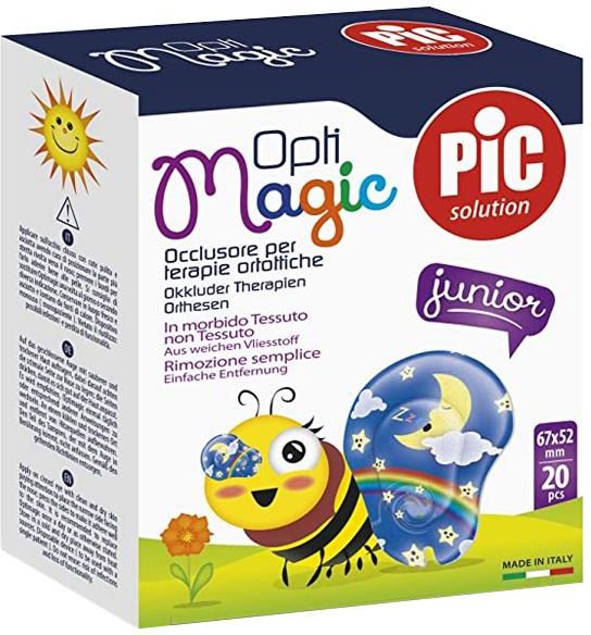 PIKDARE PIC SOLUTION OPTIMAGIC OKLUDER, PLASTRY NA OKO, JUNIOR, 0-3 ...
