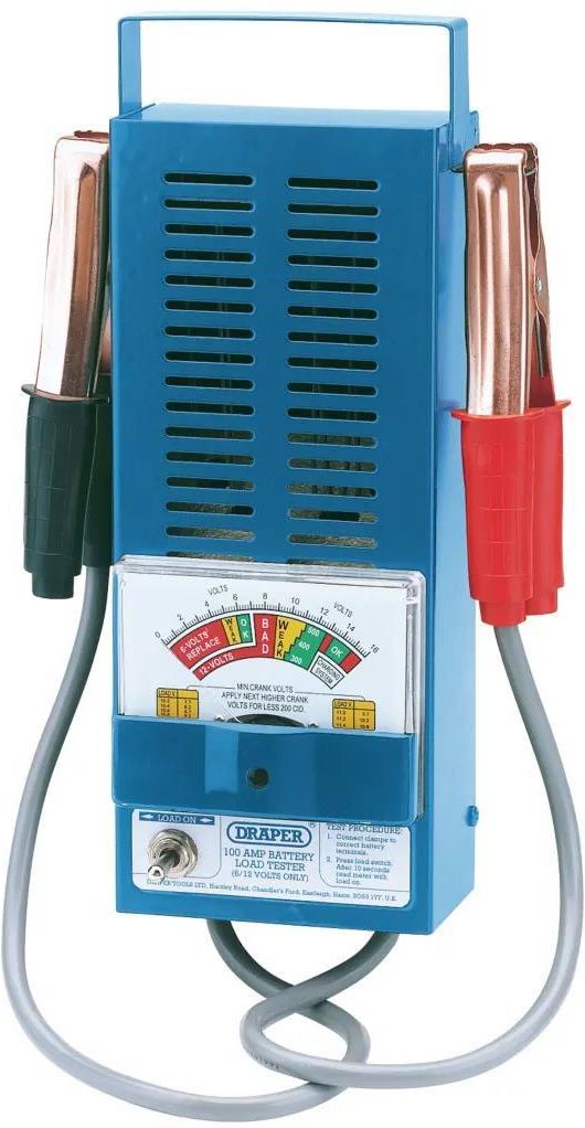 Draper Tools Tester akumulatorów, 100 Amp, niebieski - Opinie i ceny na ...
