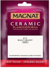 Farba Magnat Ceramic C77 Biały Granit 0,03L - Opinie i ceny na Ceneo.pl