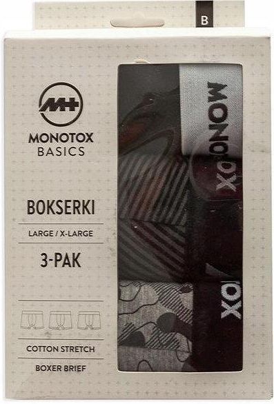 Monotox Bokserki 3.SZT Męskie TRN19 JDN2 S m * - Ceny i opinie - Ceneo.pl