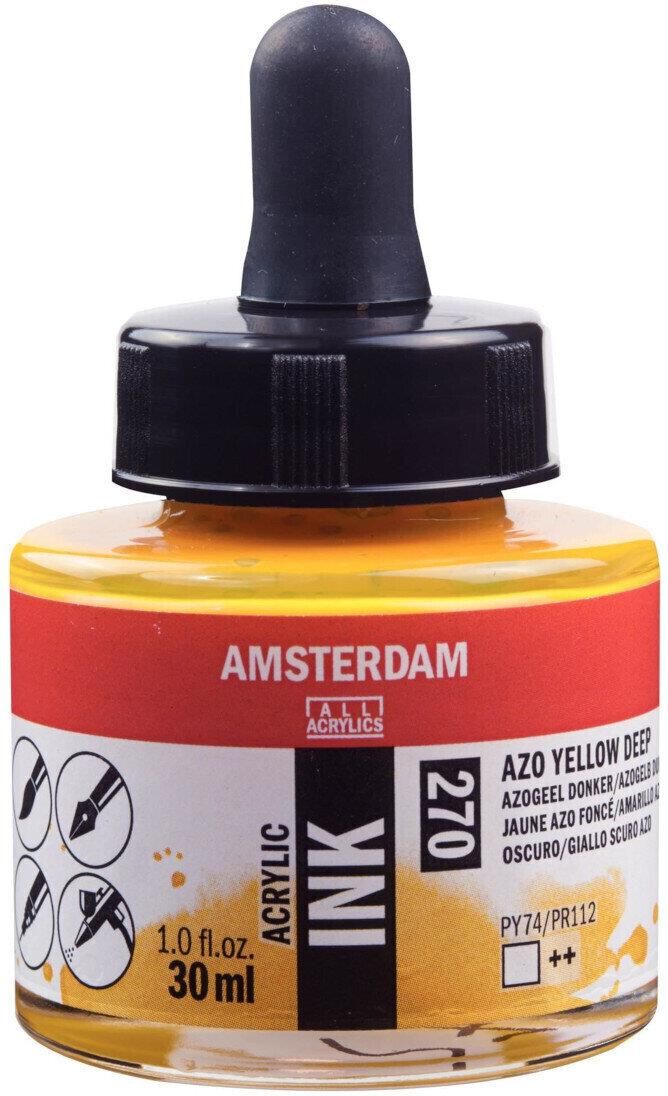 Amsterdam Atrament Acrylic Ink 270 Azo Yellow Deep 30Ml - Ceny i opinie ...