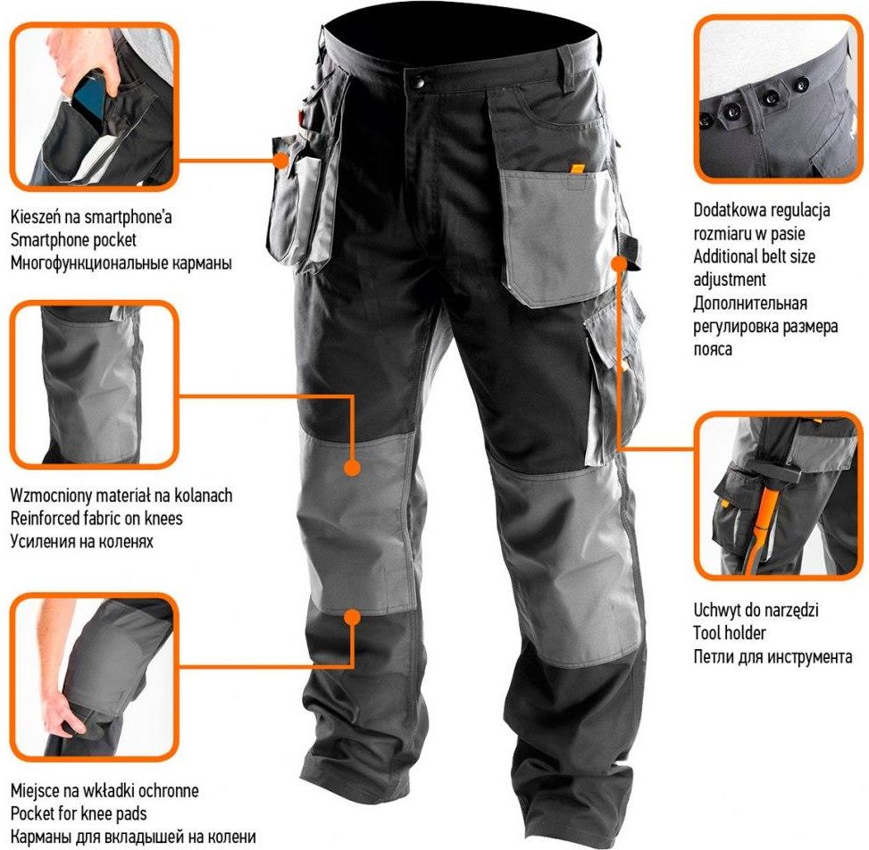 Neo Spodnie Robocze Rozmiar Xl/56 - Ceny i opinie - Ceneo.pl