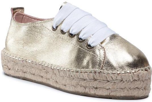 Manebi Espadryle Sneakers D R 1 1 E0 Złoty Ceny I Opinie Ceneo Pl