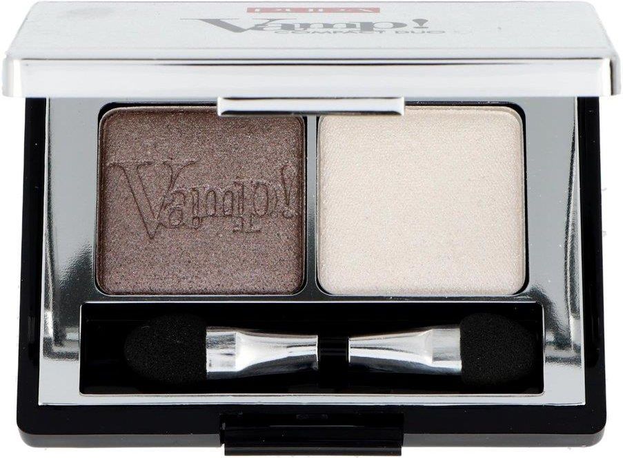 PUPA Vamp! Compact Duo Eyeshadow Cream Taupe Cień do powiek - Opinie i ...
