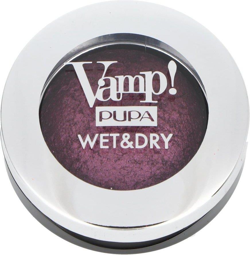 PUPA Vamp! Wet & Dry Eyeshadow Hot Violet Cień do powiek - Opinie i ...