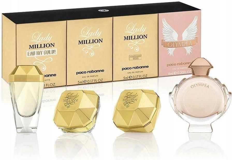 Paco Rabanne Olimpea+Lady Million+Lady Million Absolutely Gold+Lady ...