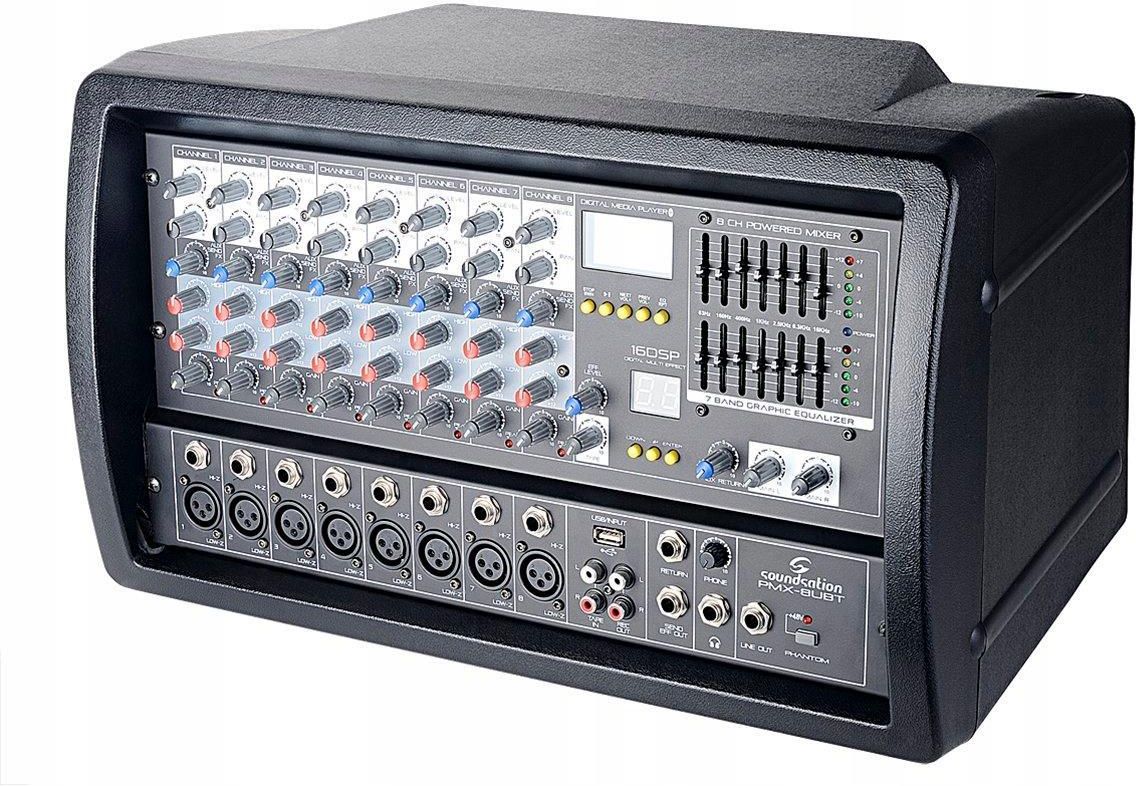 ‌Soundsation PMX-8UBT - powermikser - Ceny i opinie - Ceneo.pl