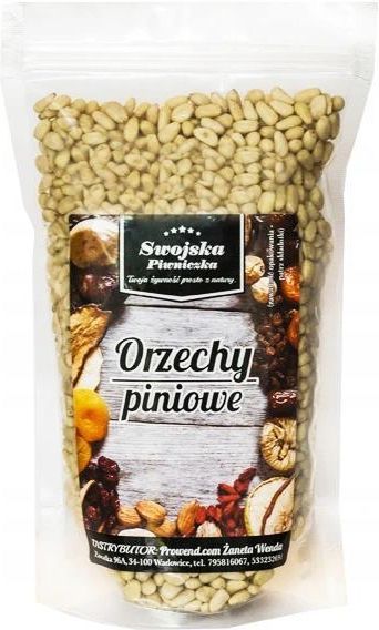 Swojska Piwniczka Orzeszki Pini Orzechy Piniowe 1kg - Ceny i opinie - Ceneo.pl