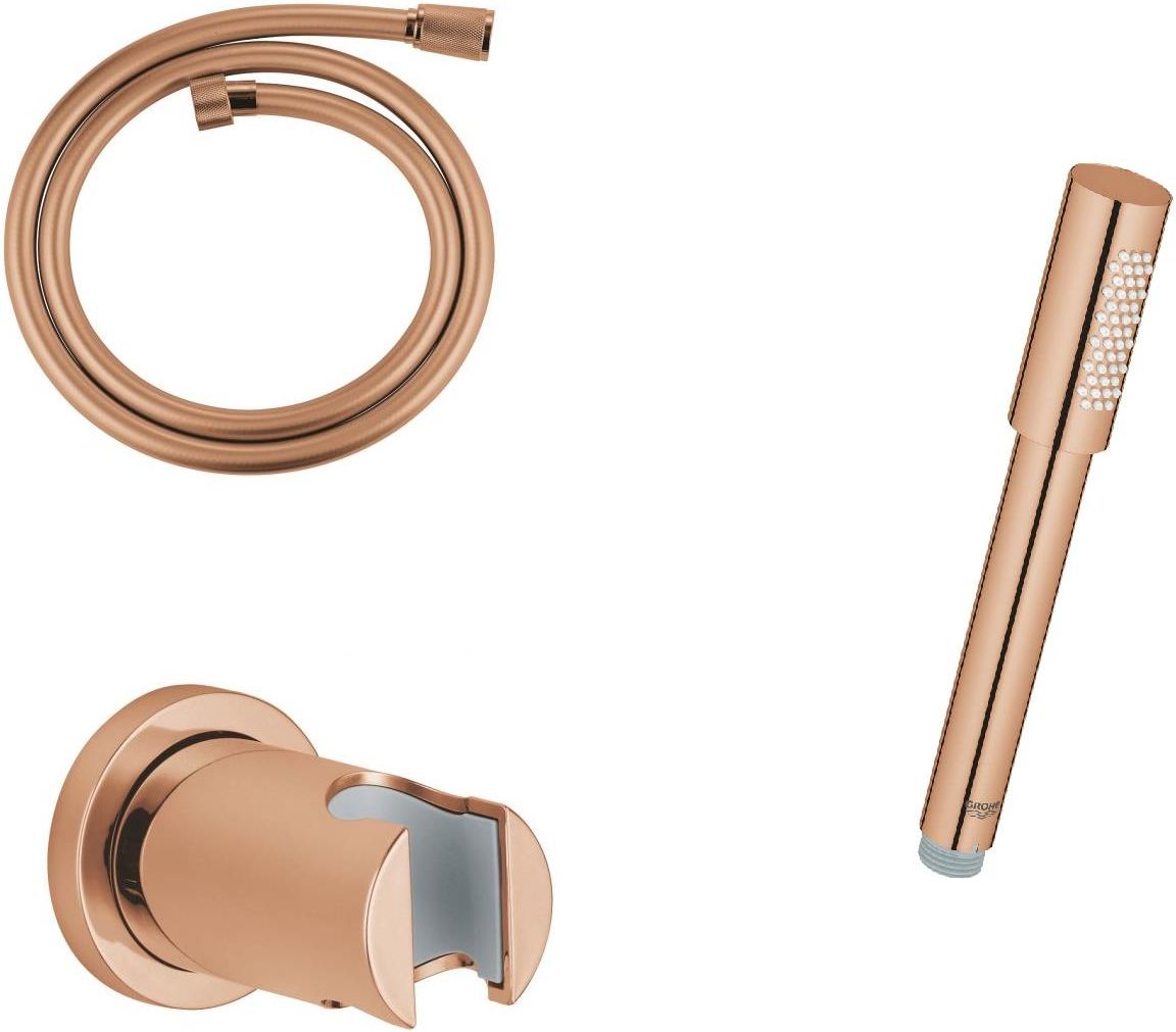 Zestaw prysznicowy Grohe Stick 3w1 Warm Sunset (27074DA0+26465DA0 ...