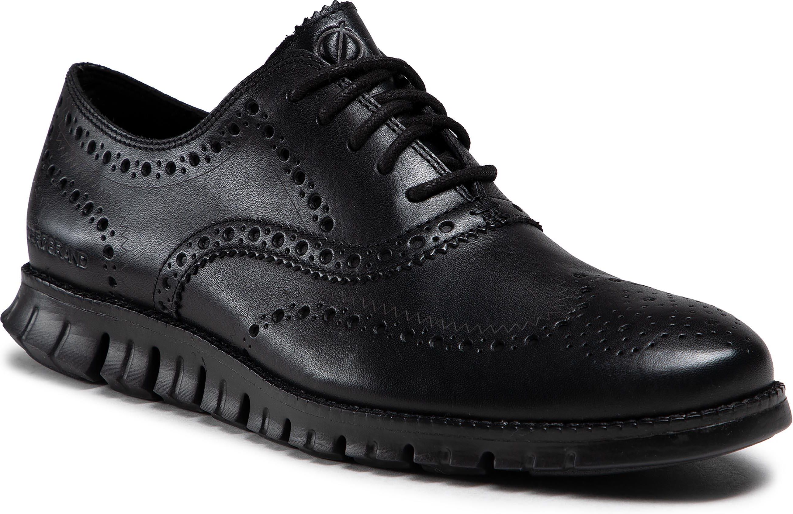 Półbuty COLE HAAN Zerogrand Wing Ox C20719 Blk Clsd Ho Blk - Ceny i ...