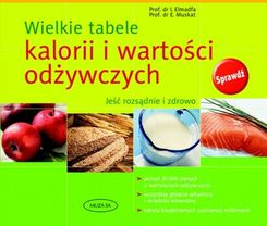 Wielkie tabele kalorii i wartości odżywczych - ceny i opinie - Ceneo.pl