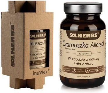 Solherbs Czarnuszka Allersol 60kaps. - Opinie i ceny na Ceneo.pl