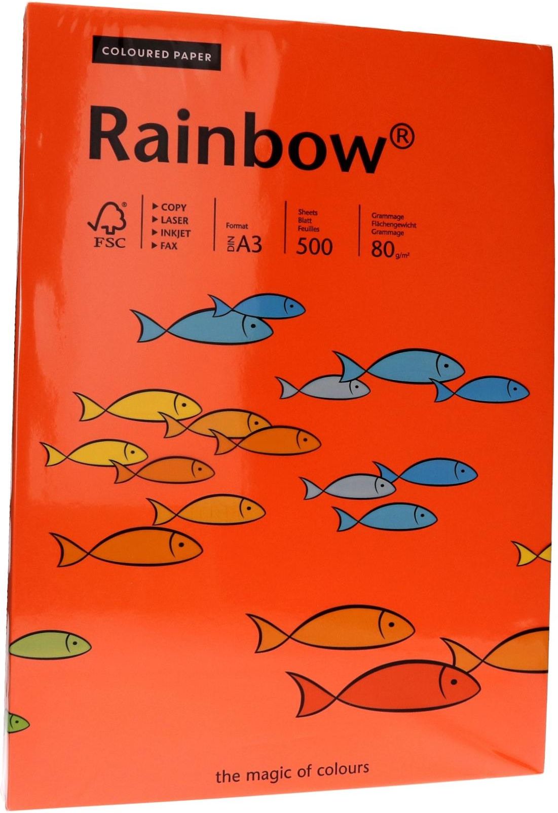 Papyrus Papier Ksero A3 80G Ciemnopomarańczowy Rainbow 26 - Ceny i ...
