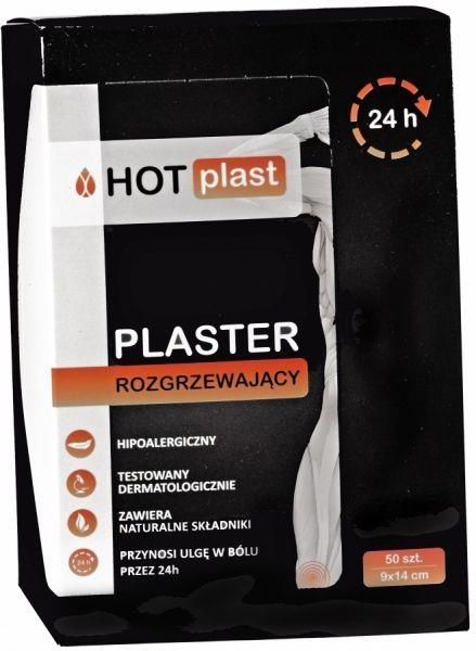 HOT Plast plaster rozgrzewający x 50 szt - Opinie i ceny na Ceneo.pl