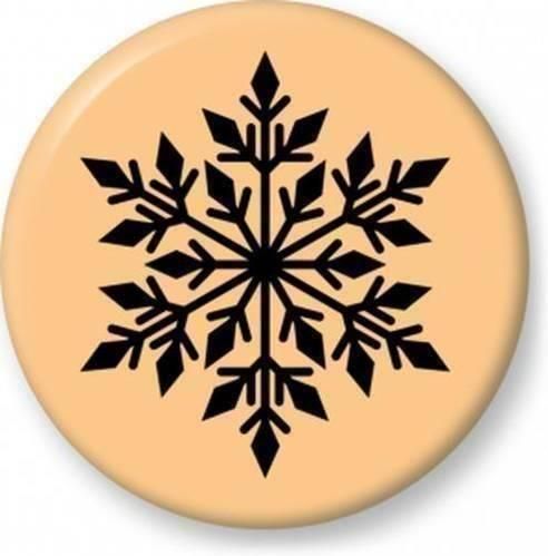 SGiW Broszka Przypinka 37mm Czarna Śnieżynka Wzór - Ceny i opinie ...