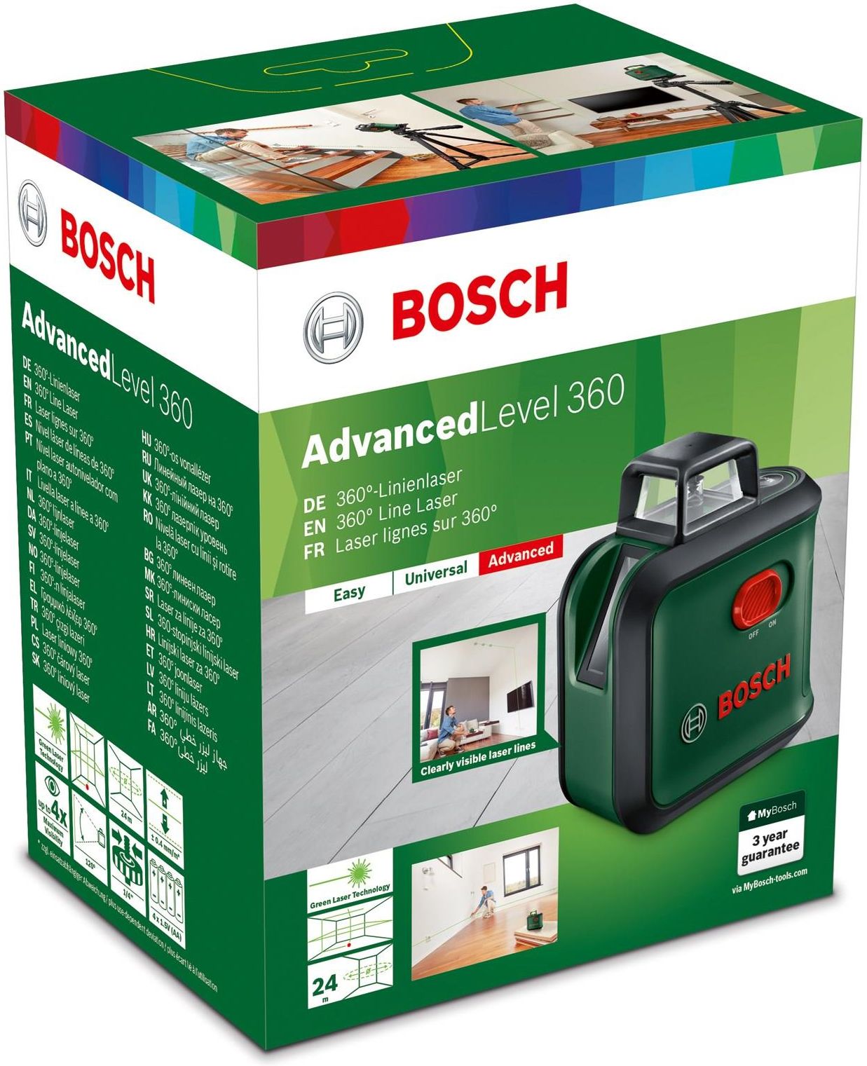 Bosch AdvancedLevel 360 0603663B03 - Opinie i ceny na Ceneo.pl