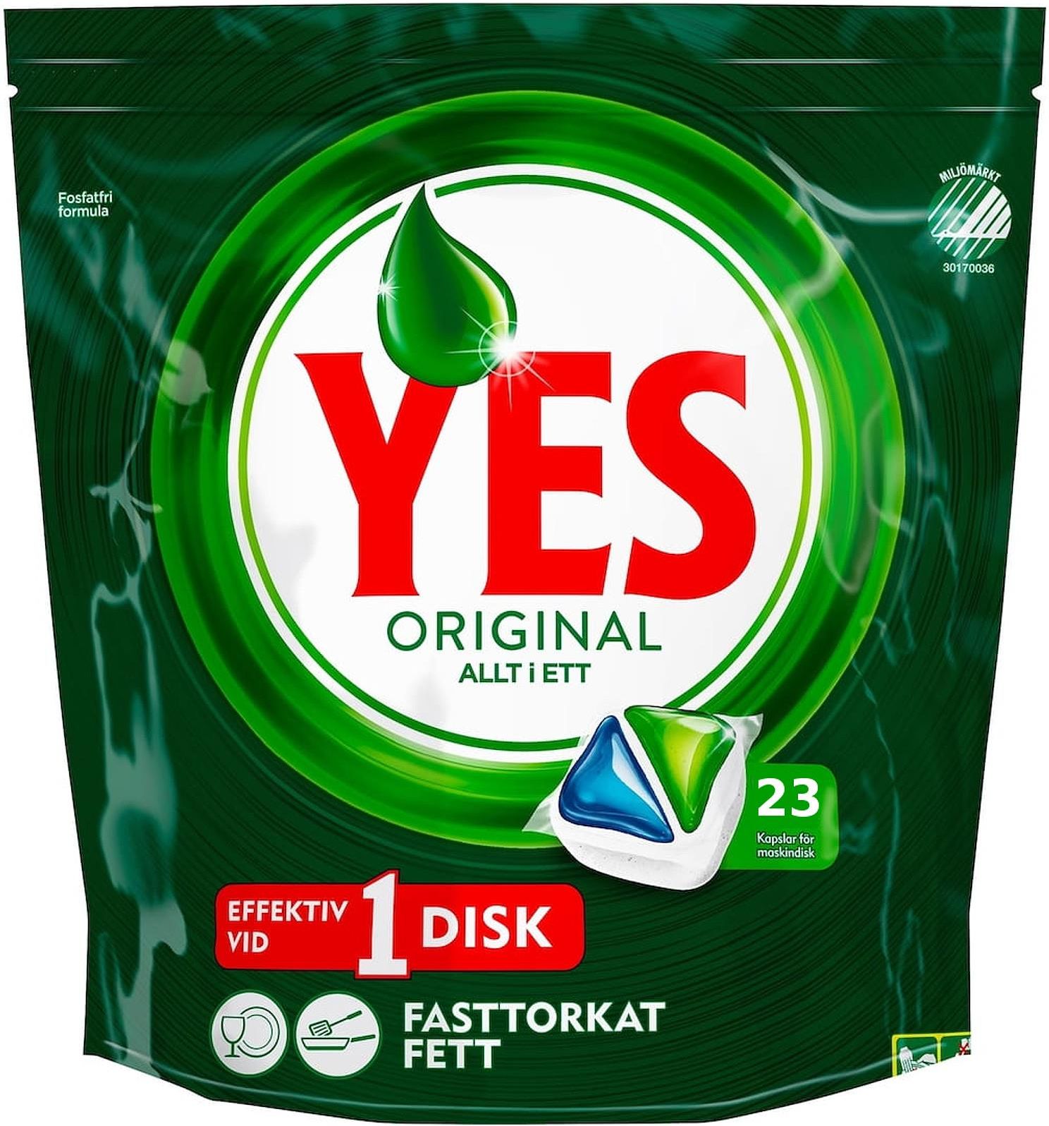 Yes Fairy Original All In 1Tabl Do Zmywarki 23Szt Se - Opinie i ...