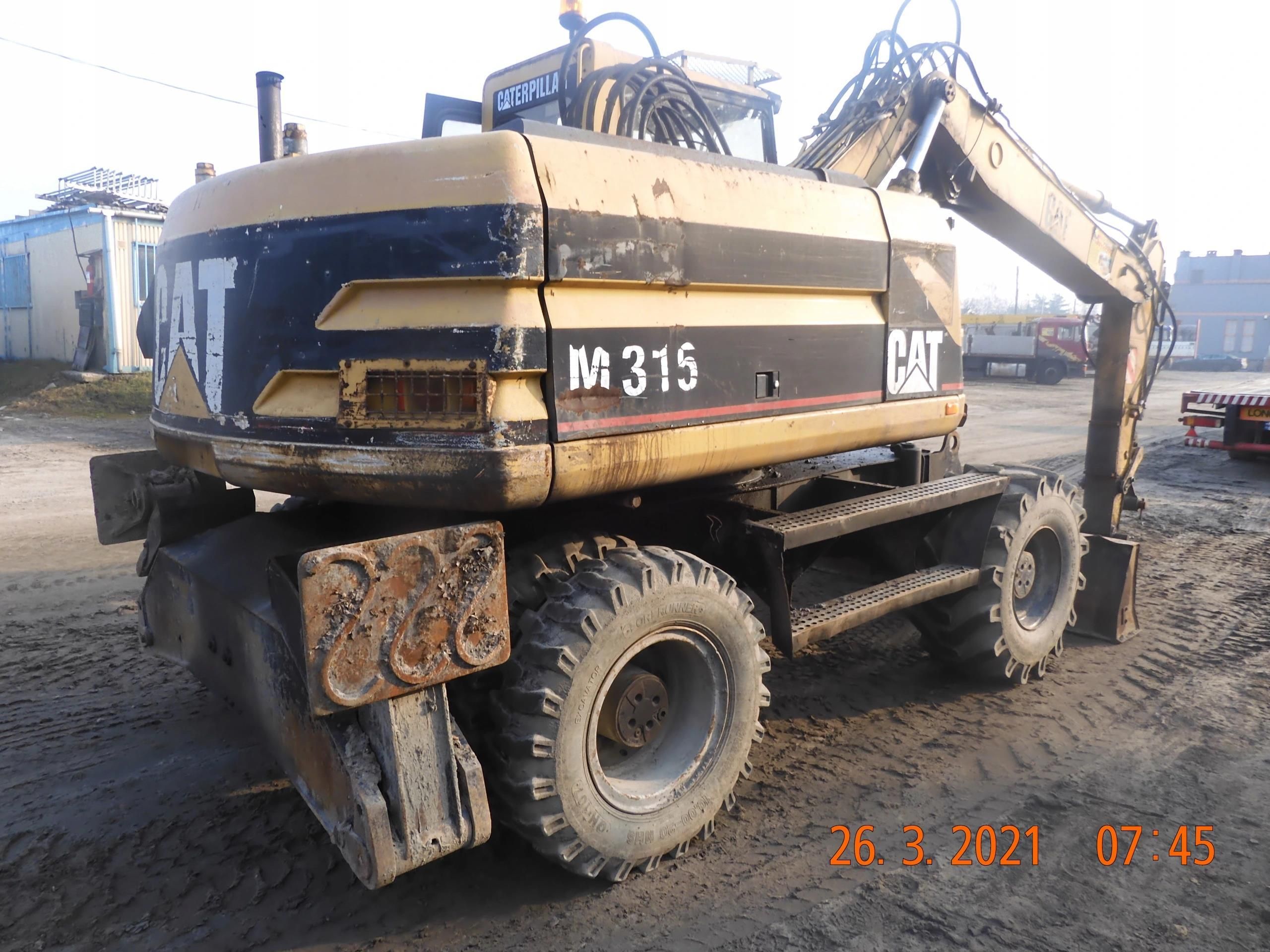 KOPARKA KOŁOWA CAT 315M - Opinie i ceny na Ceneo.pl