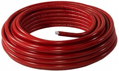 Ape Rura wielowarstwowa PEX-AL-PEX 16x2 w otulinie PE 6mm Czerwona 25mb ...
