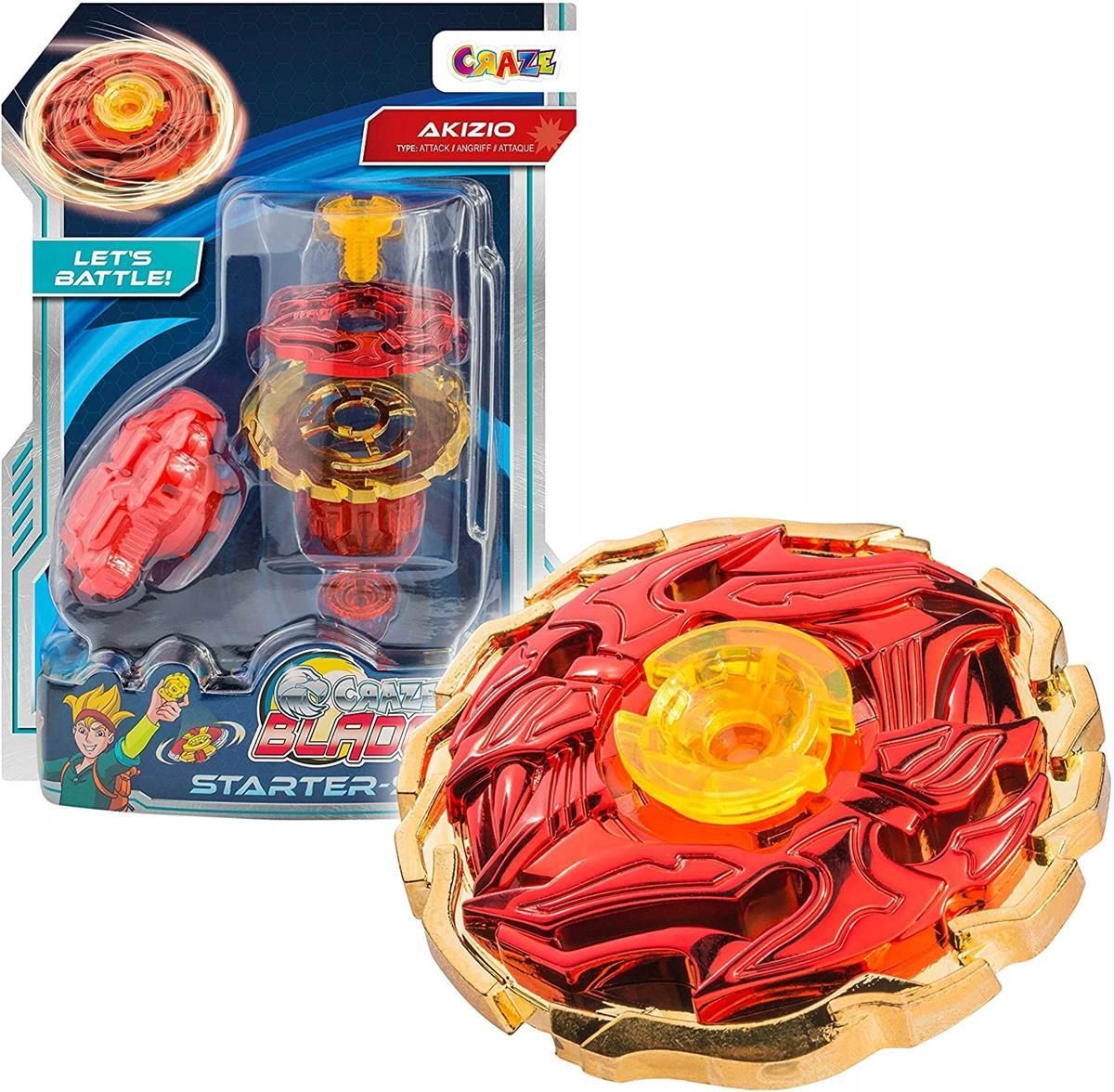 Craze Blade Zestaw startowy Battle-4 Set + Arena 10600 - Gra dla ...