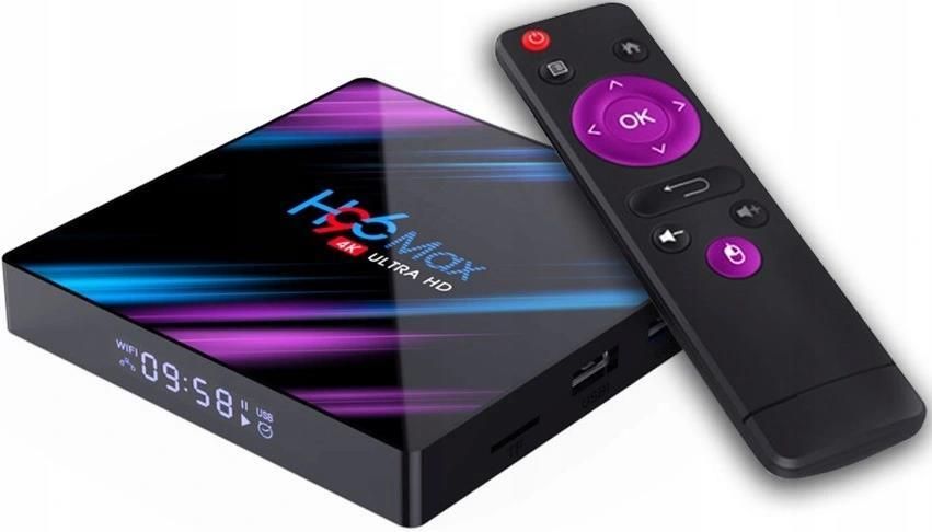 Odtwarzacz multimedialny DivX Smart Tv Box H96 Max 2/16GB Android 10 ...