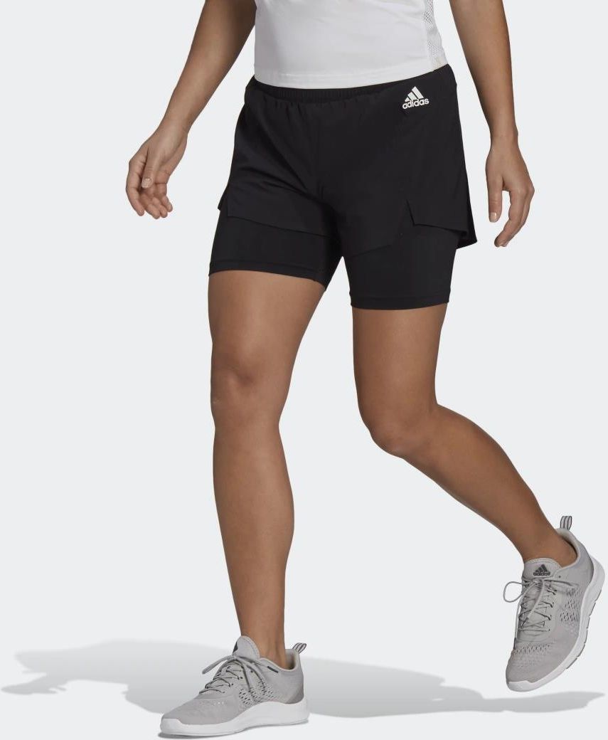 Adidas Primeblue Designed To Move 2-in-1 Sport Shorts GL4033 - Ceny i ...