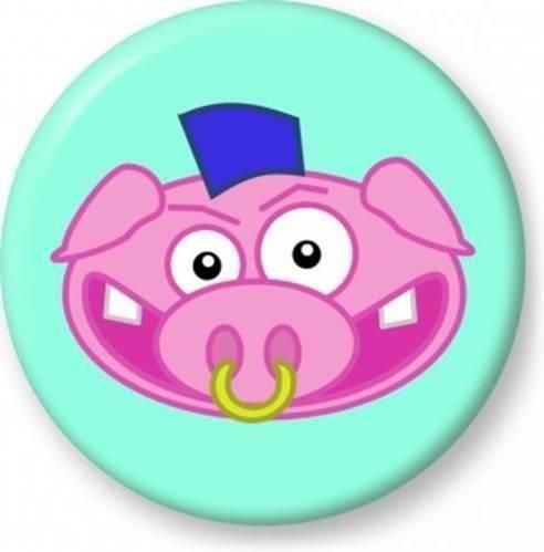 SGiW Broszka Przypinka 37Mm Punk Prosiak - Ceny i opinie - Ceneo.pl