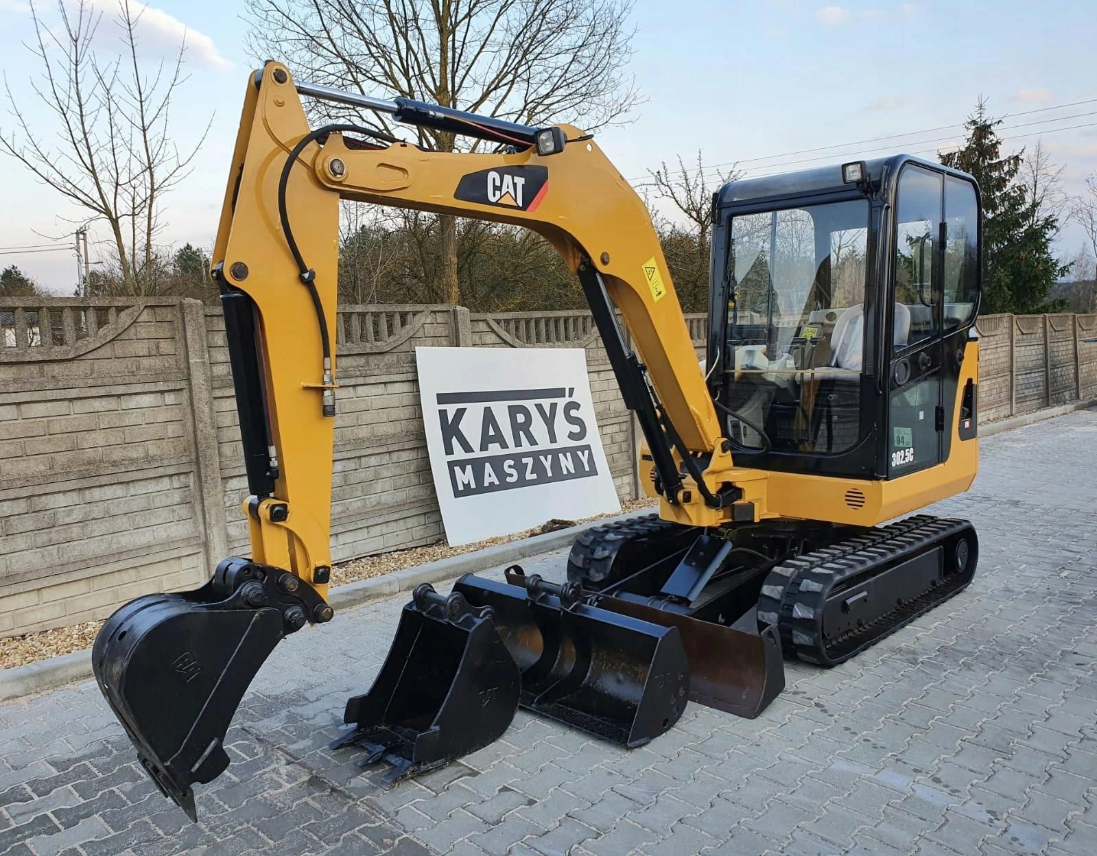 MINIKOPARKA CATERPILLAR CAT 302.5C 301 2008R. JCB - Opinie i ceny na ...