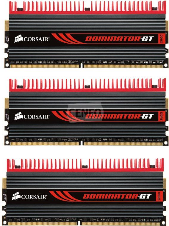 Corsair DDR3 12GB (3x4GB) 2000MHz CL8 Dominator GT with DHX and Airflow ...
