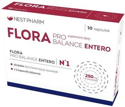 Flora Pro Balance Entero 10 kaps. - Opinie i ceny na Ceneo.pl