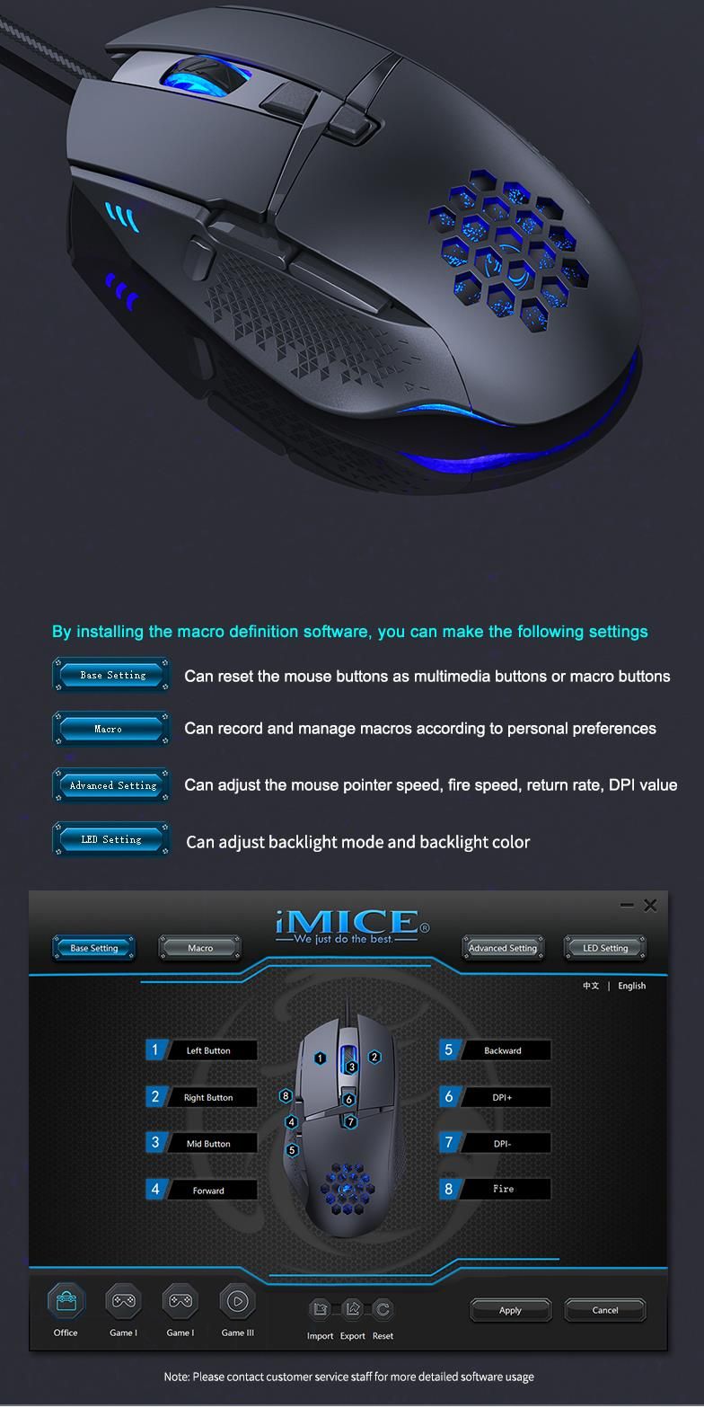 Mysz Imice T90GAMER - Opinie i ceny na Ceneo.pl