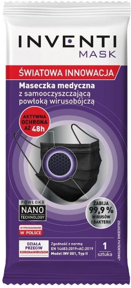 Marion Inventi Mask Maseczka Medyczna Z Samooczyszczającą Powłoką ...