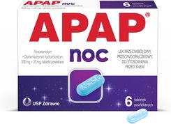 Leki przeciwbólowe APAP NOC 50 tabl. - Opinie i ceny na Ceneo.pl