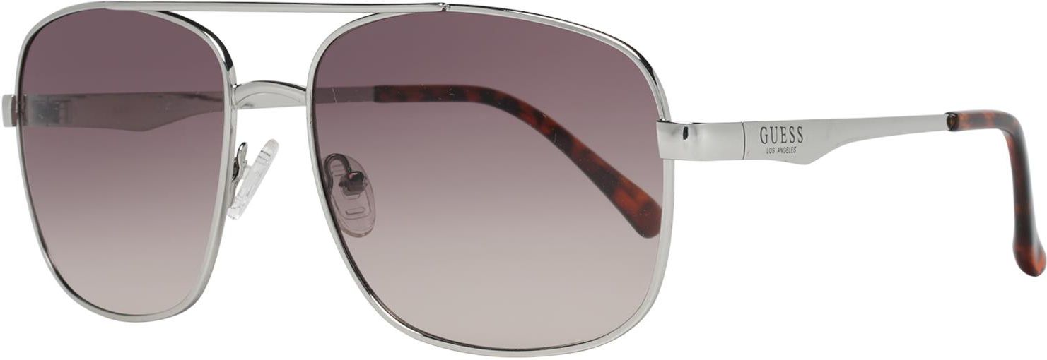 Guess Okulary Przeciwsłoneczne Męskie Gf0211 10F 58 Srebrne - Ceny i ...