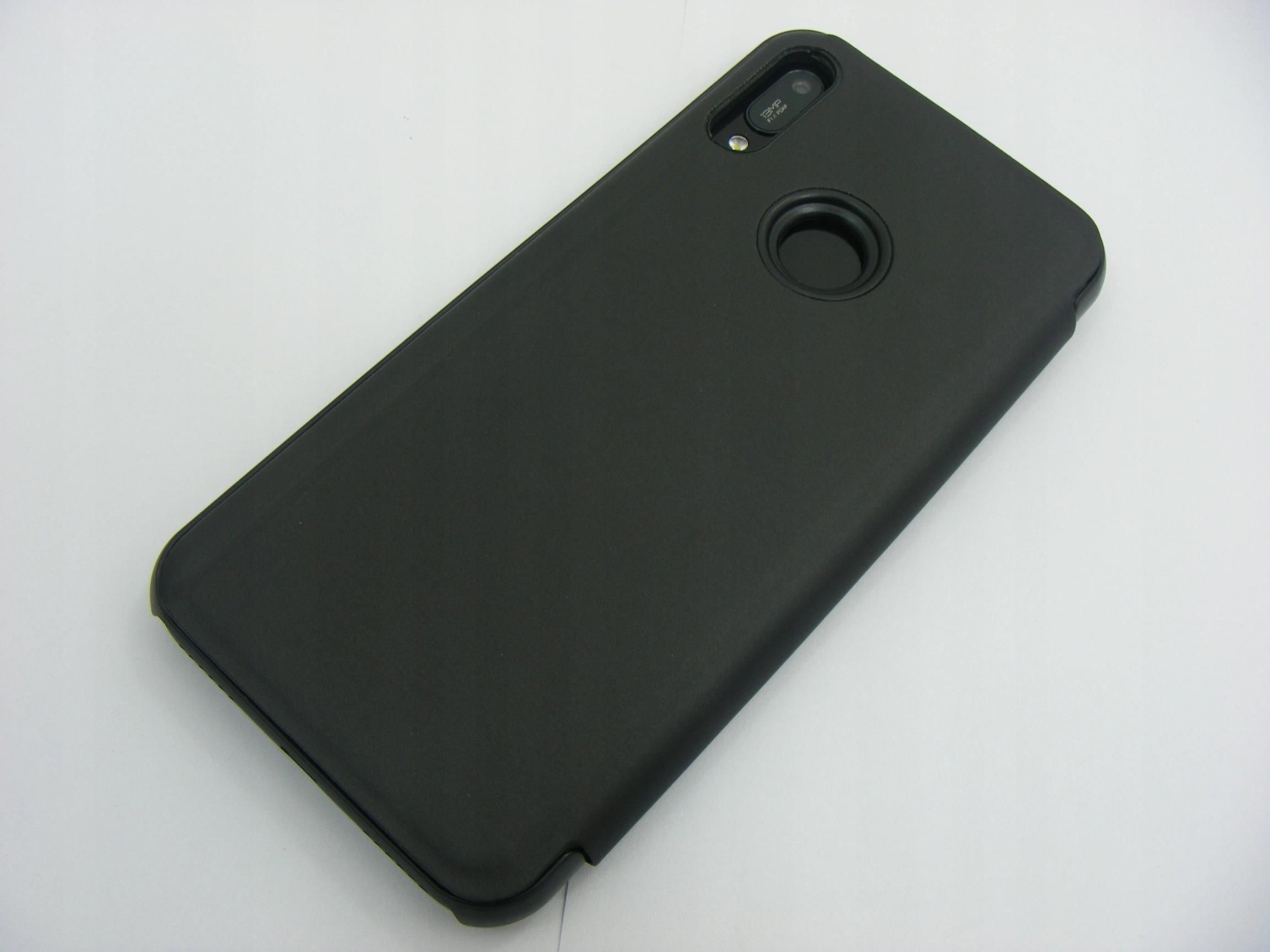 Flip Clear VIEW do Huawei Y6 2019 MRD-LX3 czarny - Etui na telefon ...