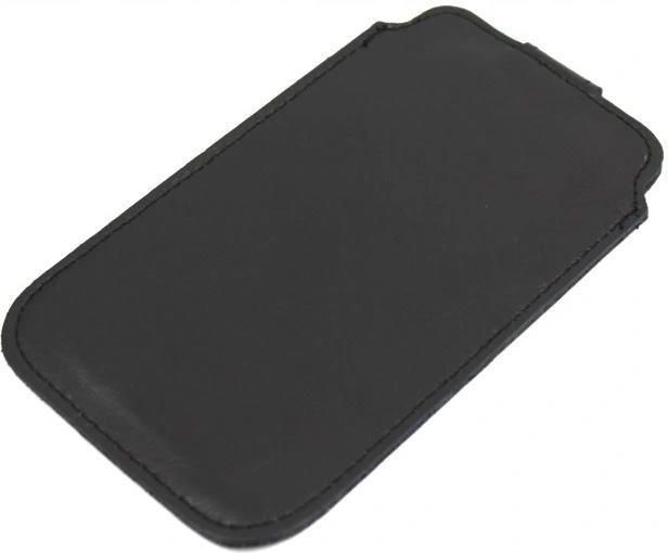 Kieszonka skóra 10 zapięcie do Maxcom MM471 czarna - Etui na telefon ...