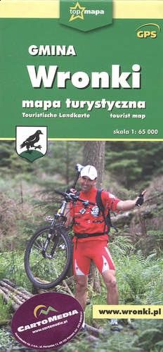 WRONKI MAPA GMINY TURYST-ROWER.-PIETRUSKA - Ceny i opinie - Ceneo.pl
