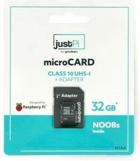 Program muzyczny Raspberry Pi Justpi 32Gb, Sys. Noobs Rpi 4B/3B+/3B/2B ...