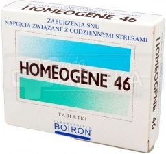 Lek homeopatyczny BOIRON Homeogene 46 60 tabl. - Opinie i ceny na Ceneo.pl