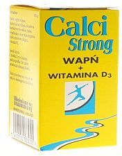 Calci Strong Wapń + D3 Tabletki Do Ssania O Smaku Miętowym 60 Szt ...
