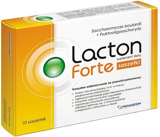 Lacton Forte 10 saszetek - Opinie i ceny na Ceneo.pl