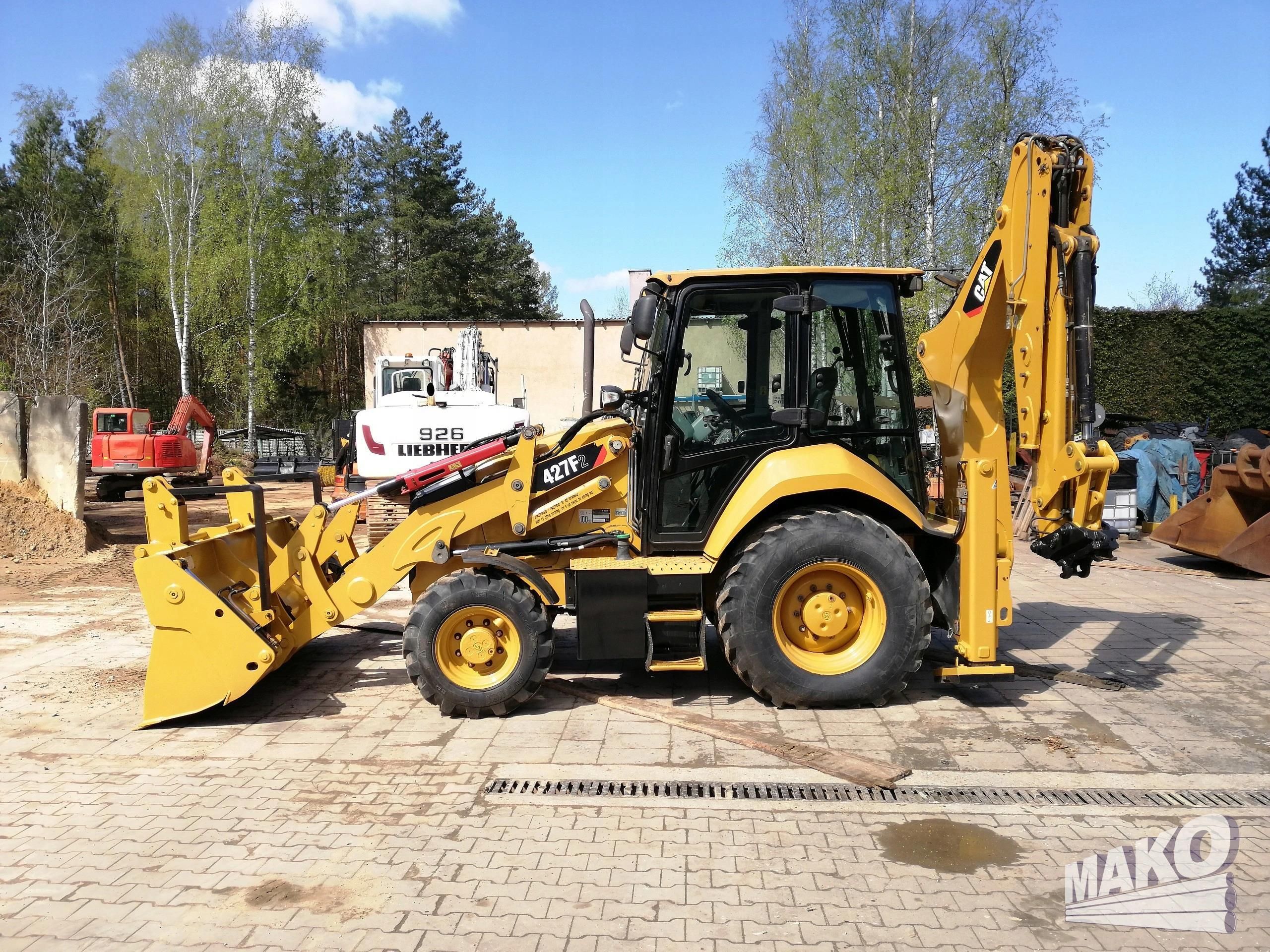 Koparko ładowarka Caterpillar 427 F2, 2015r - Opinie i ceny na Ceneo.pl