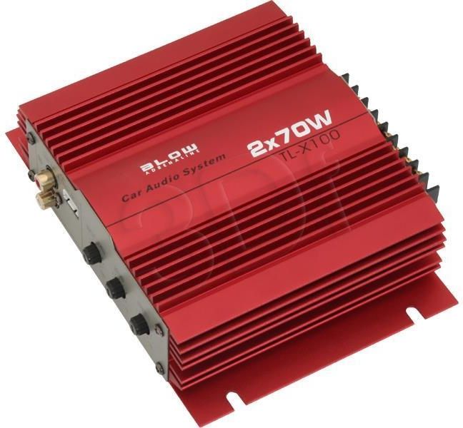 Wzmacniacz samochodowy Blow Adrenaline TL-X100 140W - Opinie i ceny na Ceneo.pl